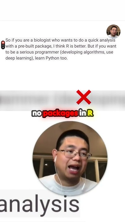 R or Python: Which Language Should You Choose for Bioinformatics? - YouTube