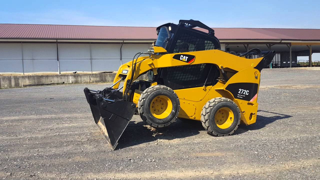 2008 Caterpillar 272C Skid Steer Loader For Sale Running and Operating ...