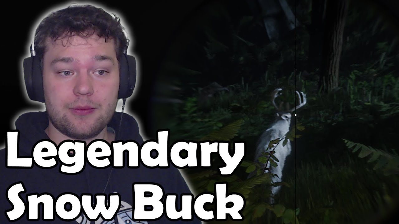 Hunting Legendary snow buck in Red Dead Redemption 2 gameplay - YouTube
