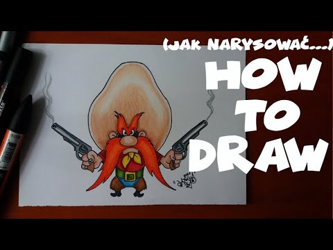 How To Draw: Yosemite Sam (Jak narysować) - YouTube