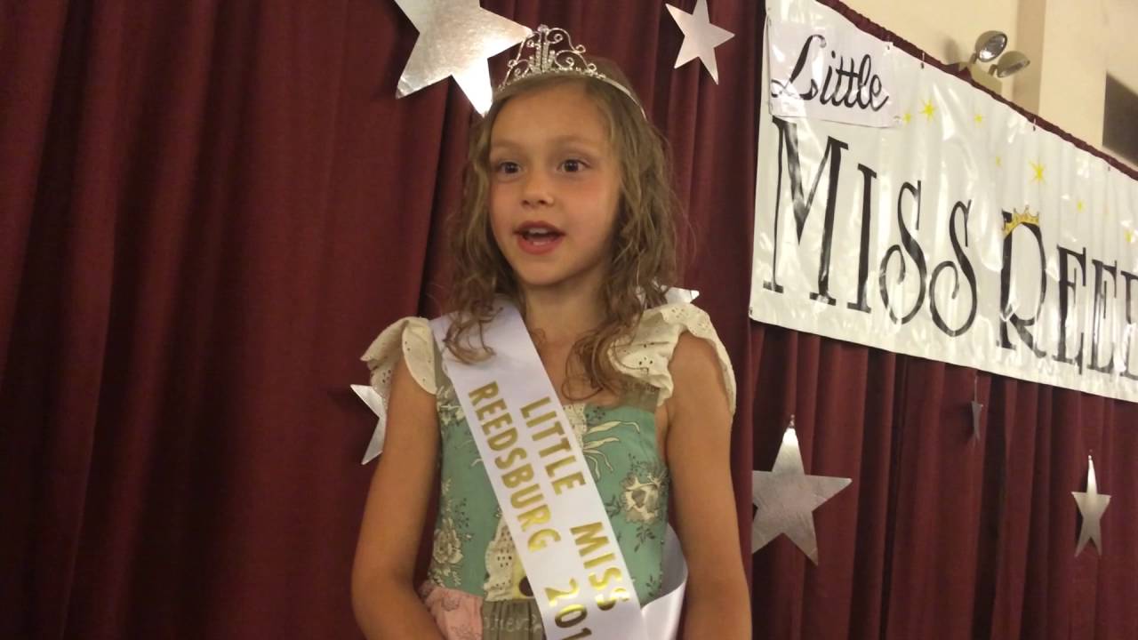 Interview with Little Miss Reedsburg 2016 - YouTube