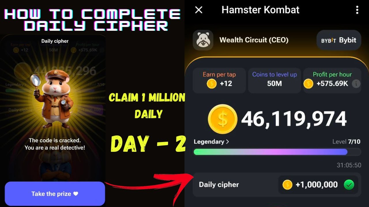 How To Find Daily Cipher Morse Code In Hamster Combat Game Day - 2 Step ...