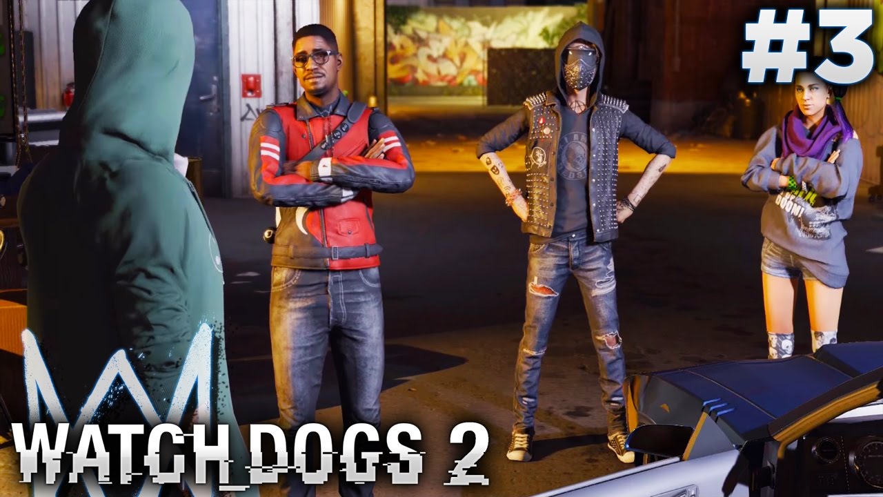 Watch Dogs 2 (PS4) - Mission #3 - Get Smart Car - YouTube