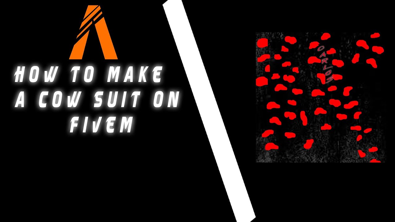 How To Make A Cow Suit! (FiveM) - YouTube