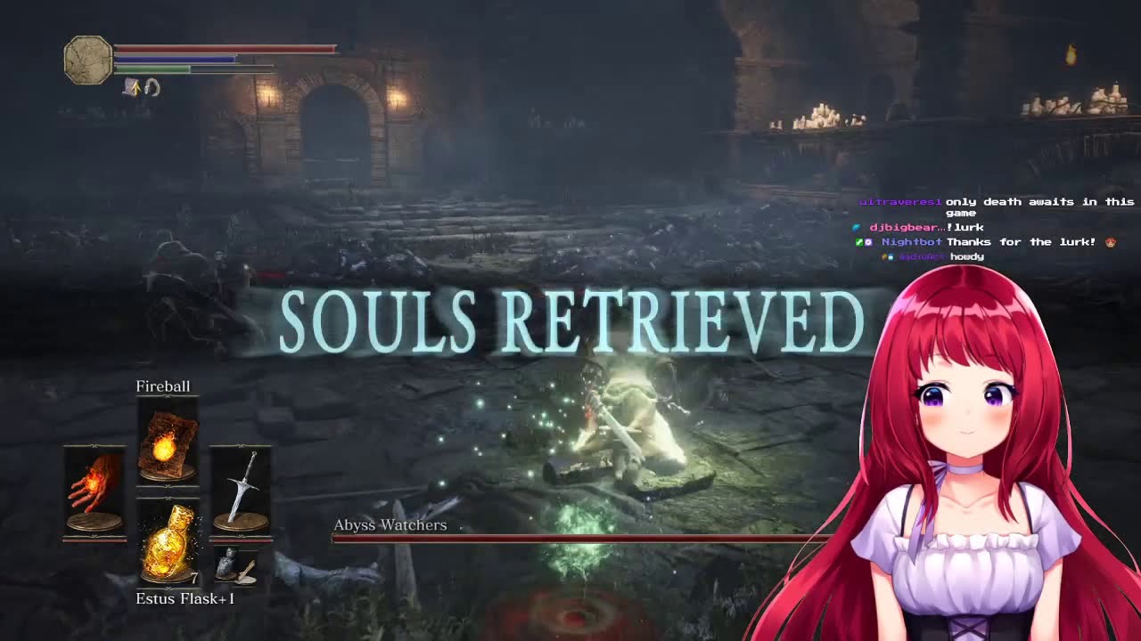 [VTuber] Aurora - Dark Souls 3 | Abyss Watchers and the power of ...