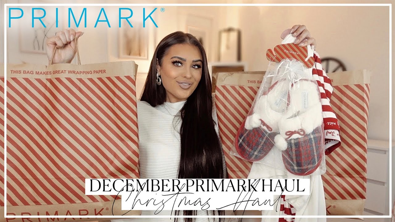 *NEW* PRIMARK DECEMBER | Try on & Gift Ideas!! - YouTube