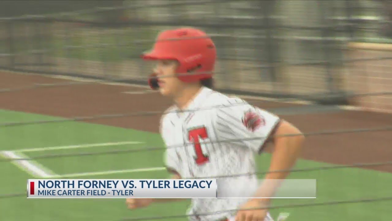 Tyler Legacy baseball beats North Forney 12-0 - YouTube