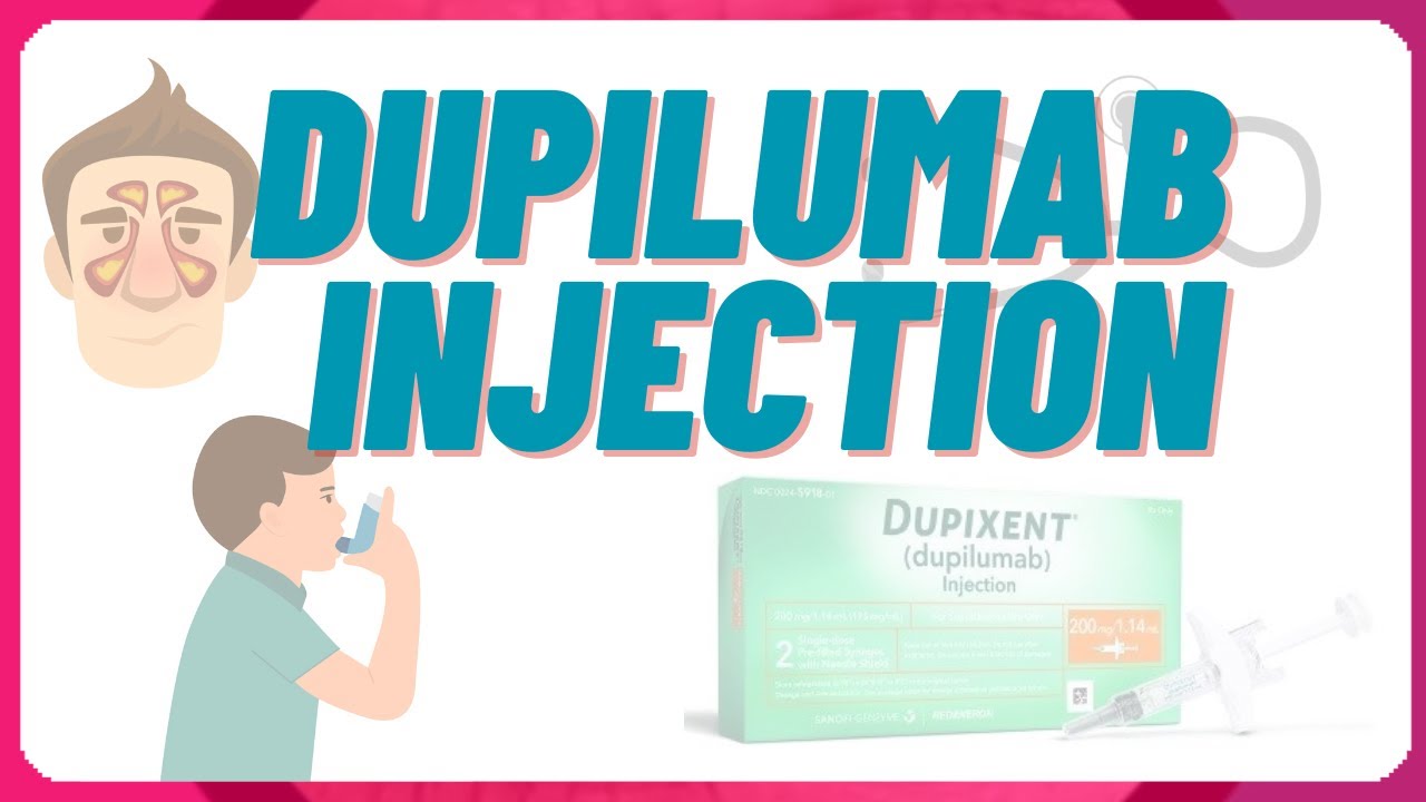 Dupilumab | Dupixent Injection - Mechanism of action | Clinical Use ...