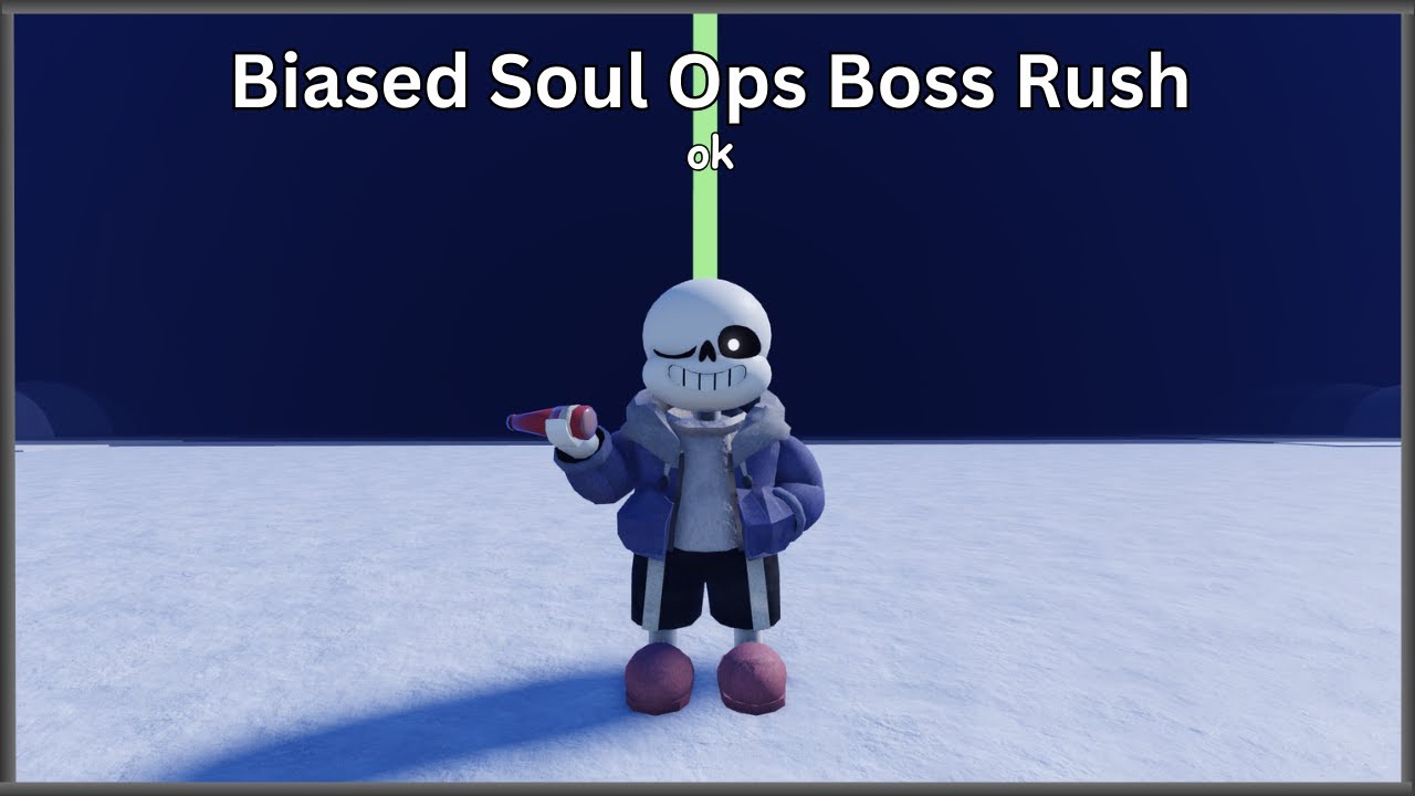Undertale: Biased Soul Ops Boss Rush - Pretty cool ig - YouTube