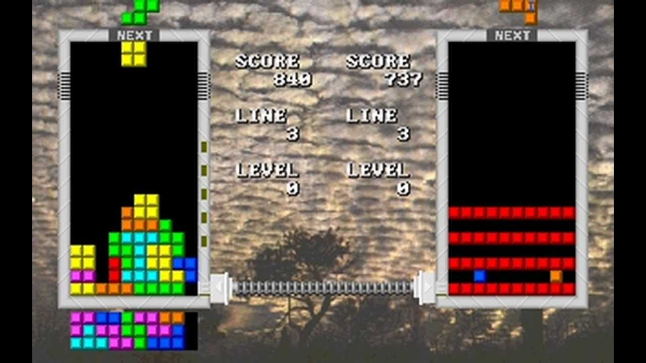 [DOS] Face to Face (Tetris Battle) \ 決戰俄羅斯 - gameplay - YouTube