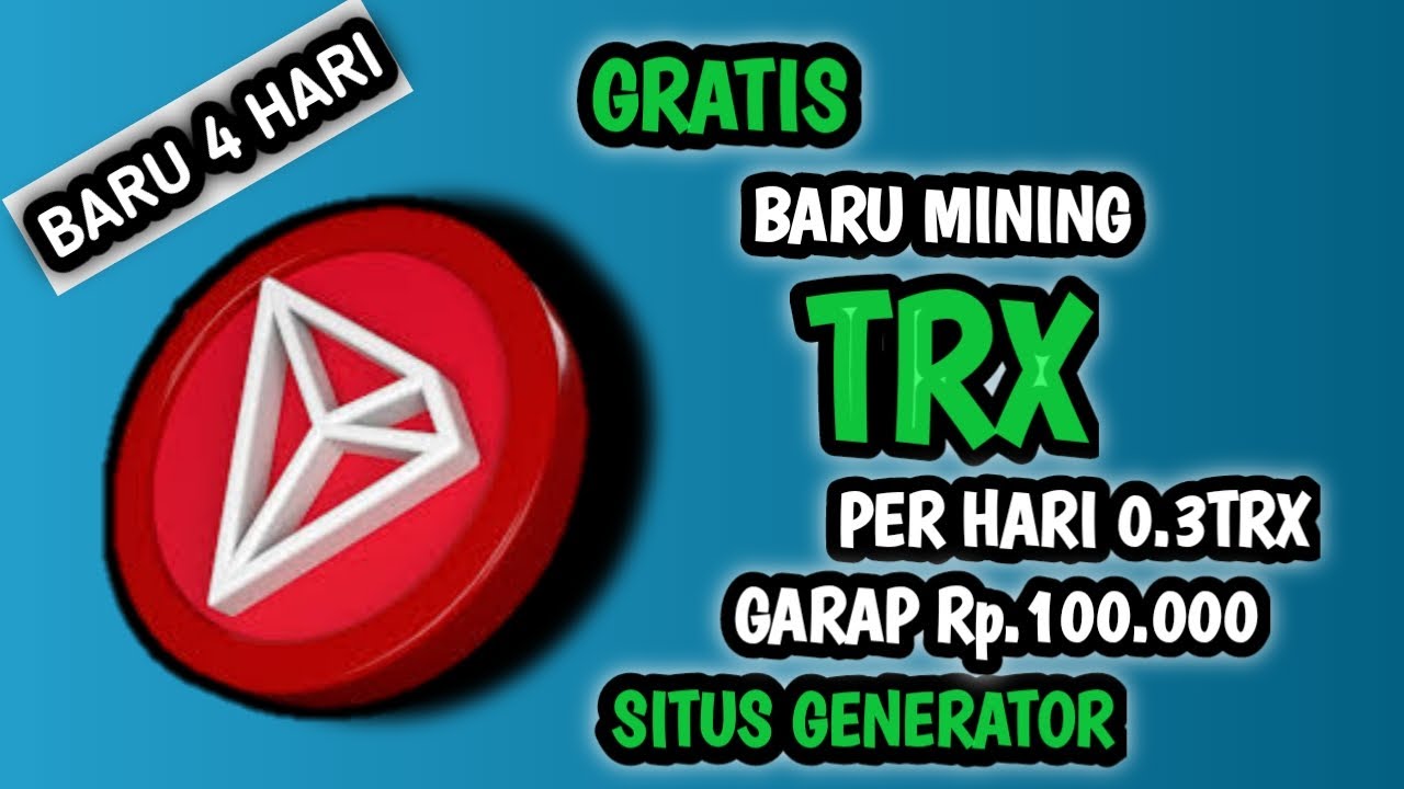 MINING TRX ANDROID TERCEPAT GRATIS 2022 || SITUS MINING TRON TERLEGIT CLOUD FAUCET 💸💸 - YouTube
