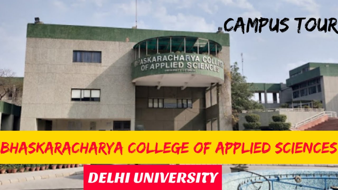 My First Day At College | BCAS Tour | Bhaskaracharya College Of Applied ...
