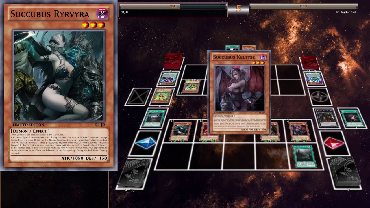 Custom Card Duel - Succubus Archetype - YouTube