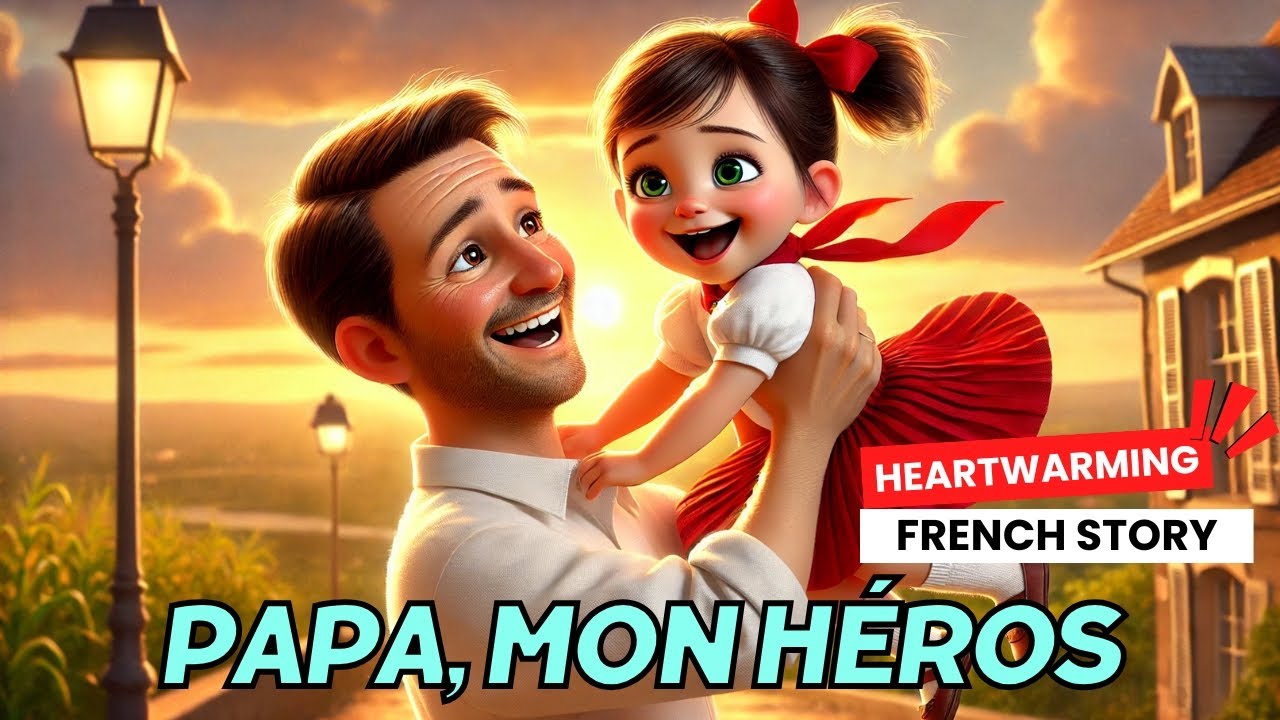A Father and Daughter Short Story in French | Papa, Mon Héros - YouTube