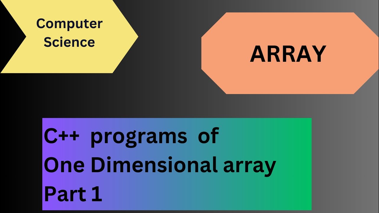 Array Mastery In C Simple Tips For Initialization And User Interaction Part 1 Nios 330