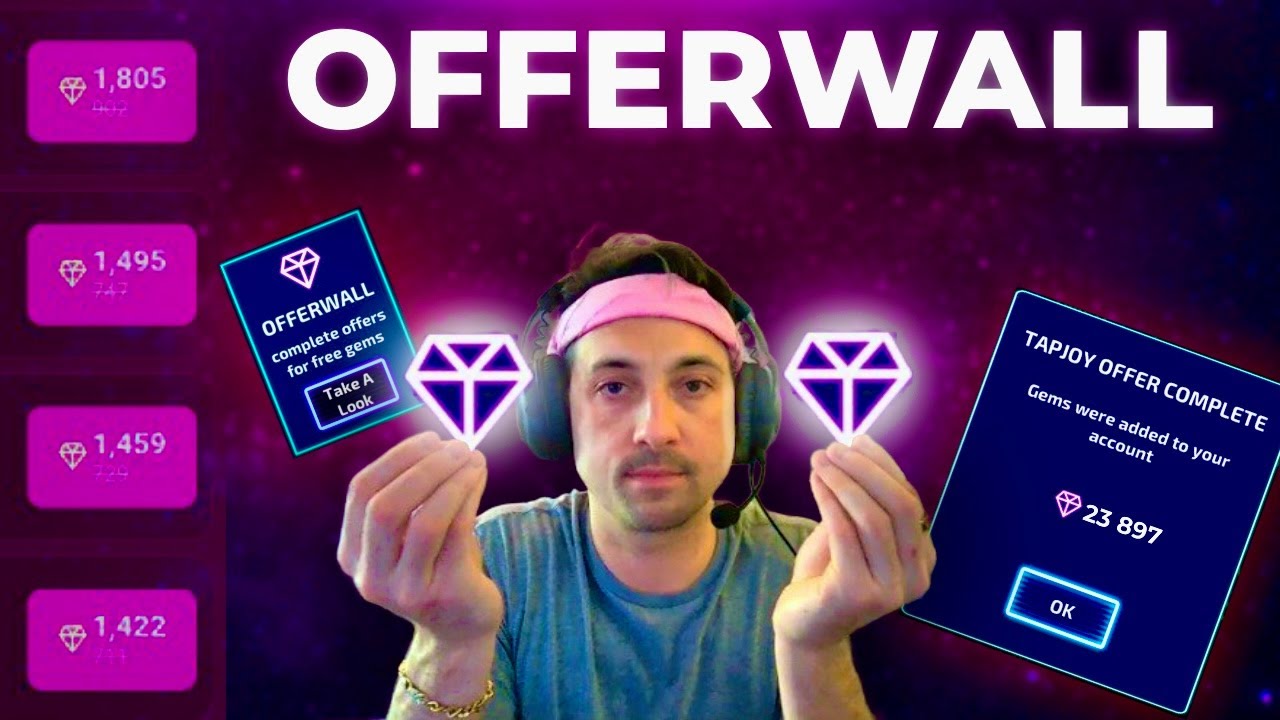 Tapjoy/Offerwall - Get More Gems in The Tower Idle Defense - YouTube