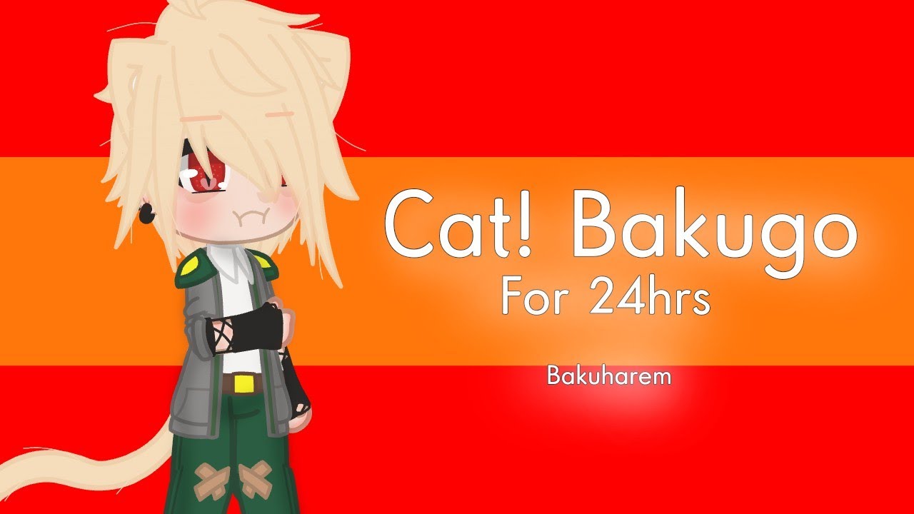 Cat!Bakugo For 24hrs //Bakuharem, Bakubowl// 1/2 MHA/BNHA - YouTube