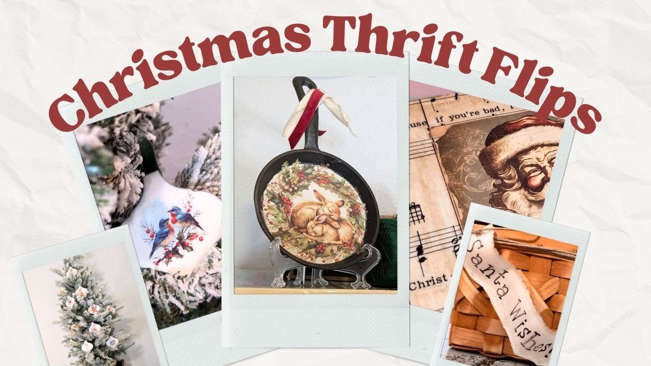 Christmas Thrift Flips - Everyday Thrifted Finds Turned Into Christmas ...