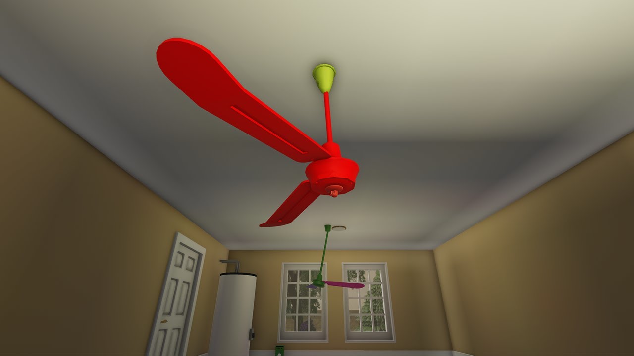 Super Funny Wobbly Ceiling Fan Completion In Suburban House - Viral ...