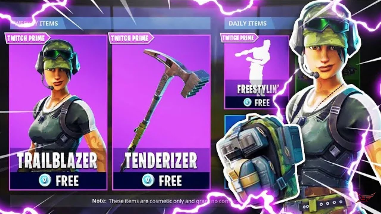 How To Get the TWITCH PRIME SKINS FOR FREE Fortnite Battle Royale - How ...