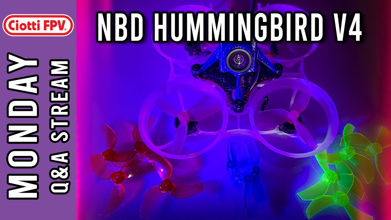 NBD Hummingbird v4 Tuning & Prop Shootout - #6Batteries - Q&A - YouTube