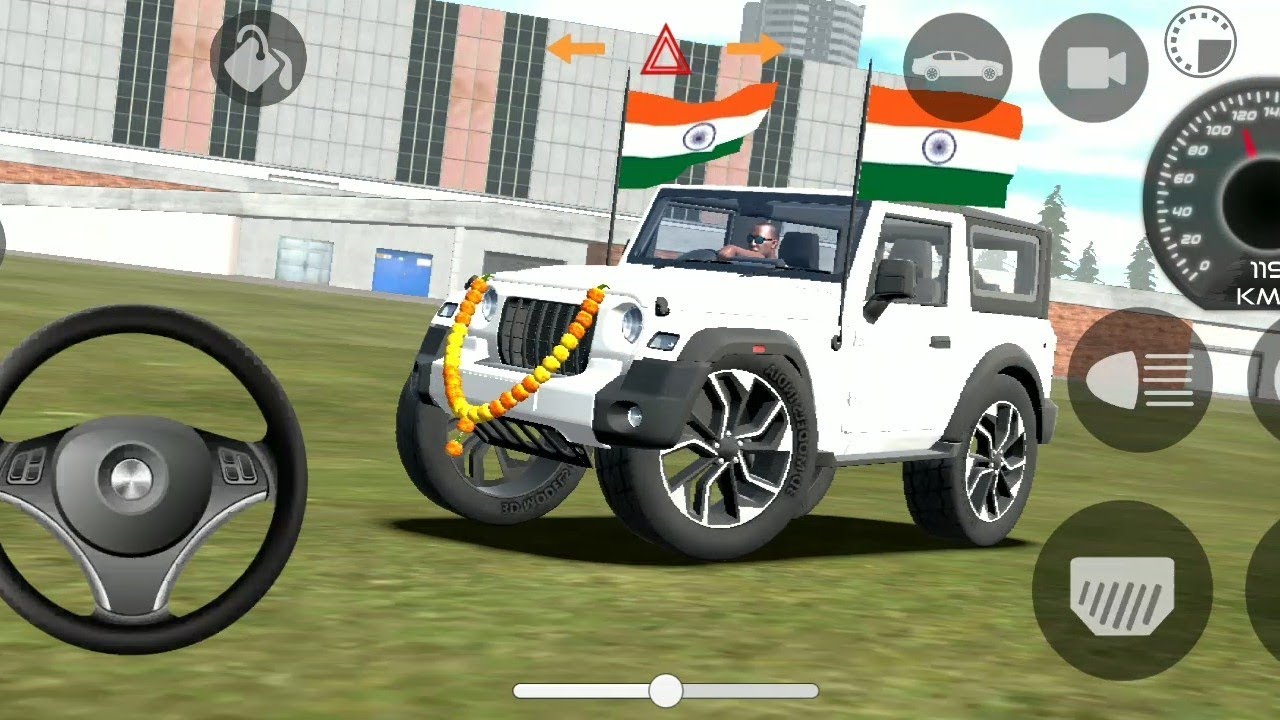 Thar Stunt Driving video ☀️ Gadi Wali Game Gadi Wali Game 👿 Indian Car ...