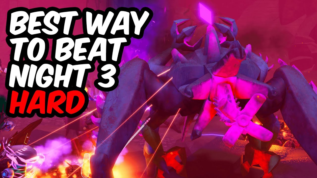 BEST WAY TO BEAT NIGHT 3 HARD | TDS - YouTube