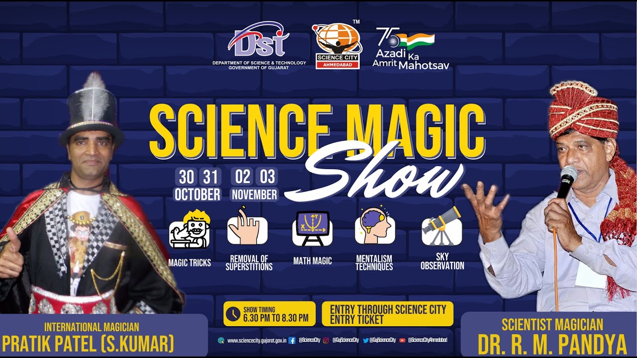 Science Magic Show Sneak Peek - YouTube