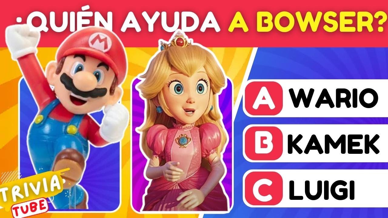 Test de Super Mario 🧠 | ¿Cuánto Sabes sobre Super Mario ?🤔 - YouTube