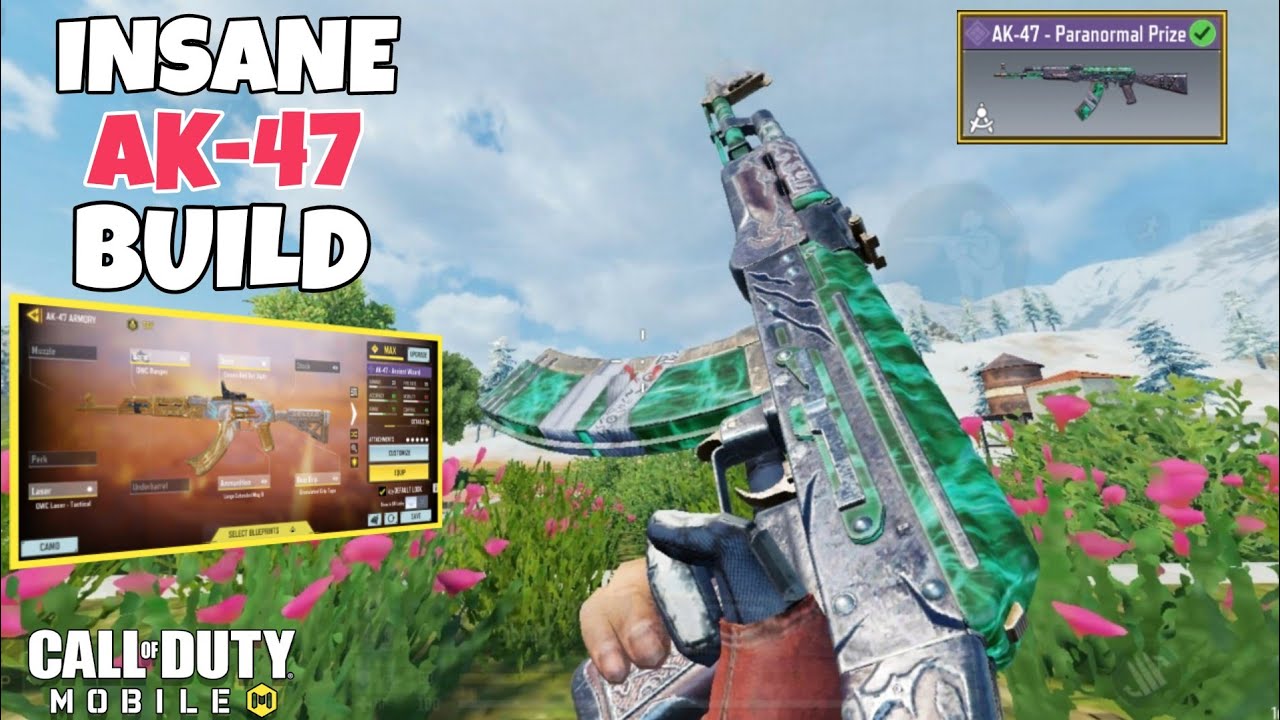 NEW "0 RECOIL" AK-47 Gunsmith Attachments! it BEAMS in cod mobile ...