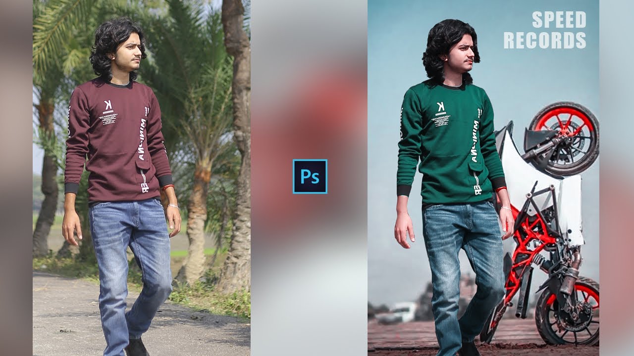 background change photoshop | photo manipulation | photo editing ...