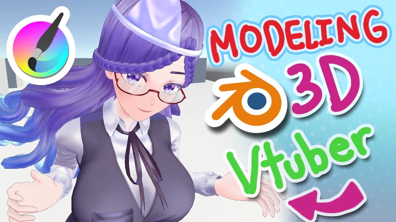 Texture touch up and making Normal maps for Vtuber! [Part 11] 👻👻👻 - YouTube