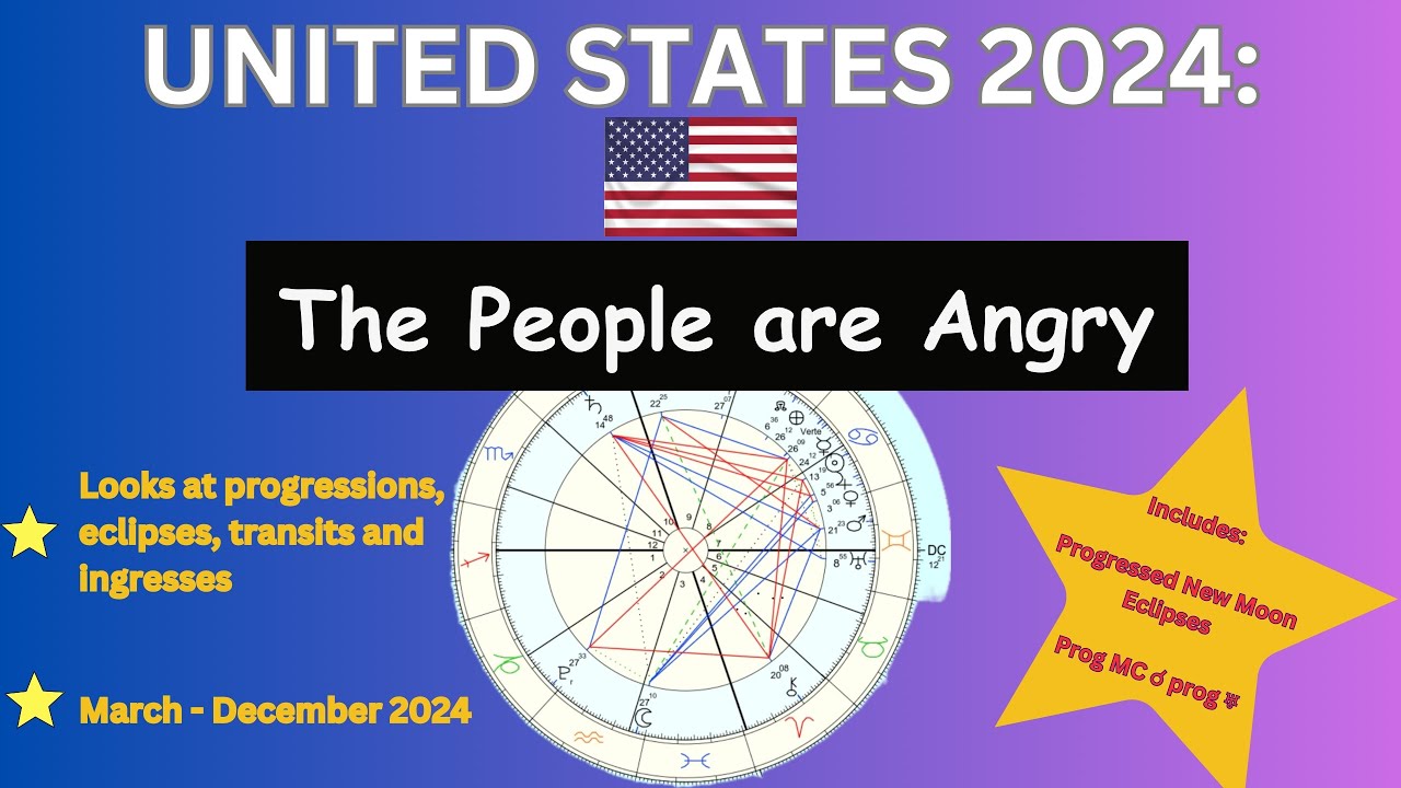 United States 2024: Key Astrological Themes during March - December ...