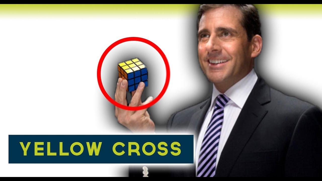 HOW TO SOLVE THE RUBIK'S CUBE 5 - Yellow Cross - YouTube