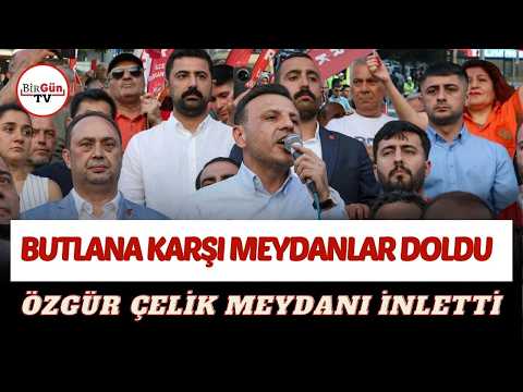 Zeytinburnu'nda butlana karşı büyük yürüyüş: Özgür Çelik ve Ali Mahir Başarır meydanı inletti