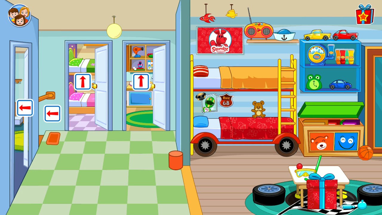 My Town: Home Dollhouse: Kids Play Life House Game | Come on kids, time ...