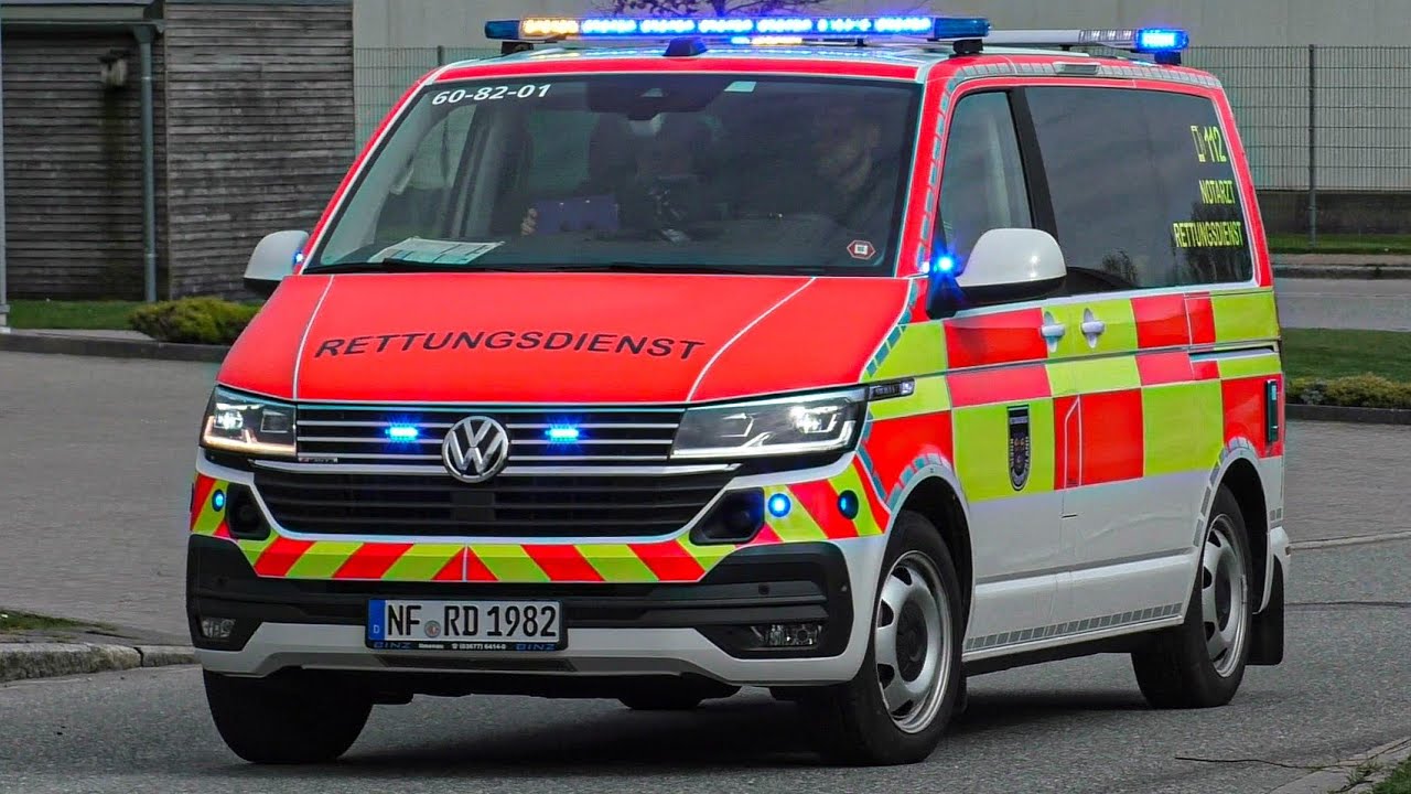 [Alt vs. Neu] Drei Generationen NEF Rettungsdienst Nordfriesland - YouTube