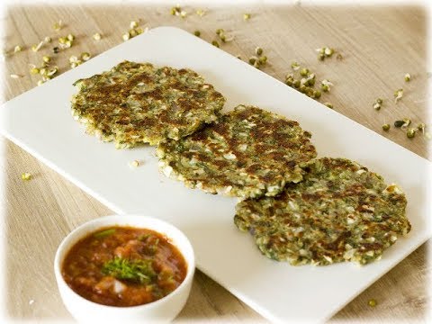 Sprouted Moong Dal Roti(अंकुरित मूंग दाल रोटी)/ How to make Sprouted ...