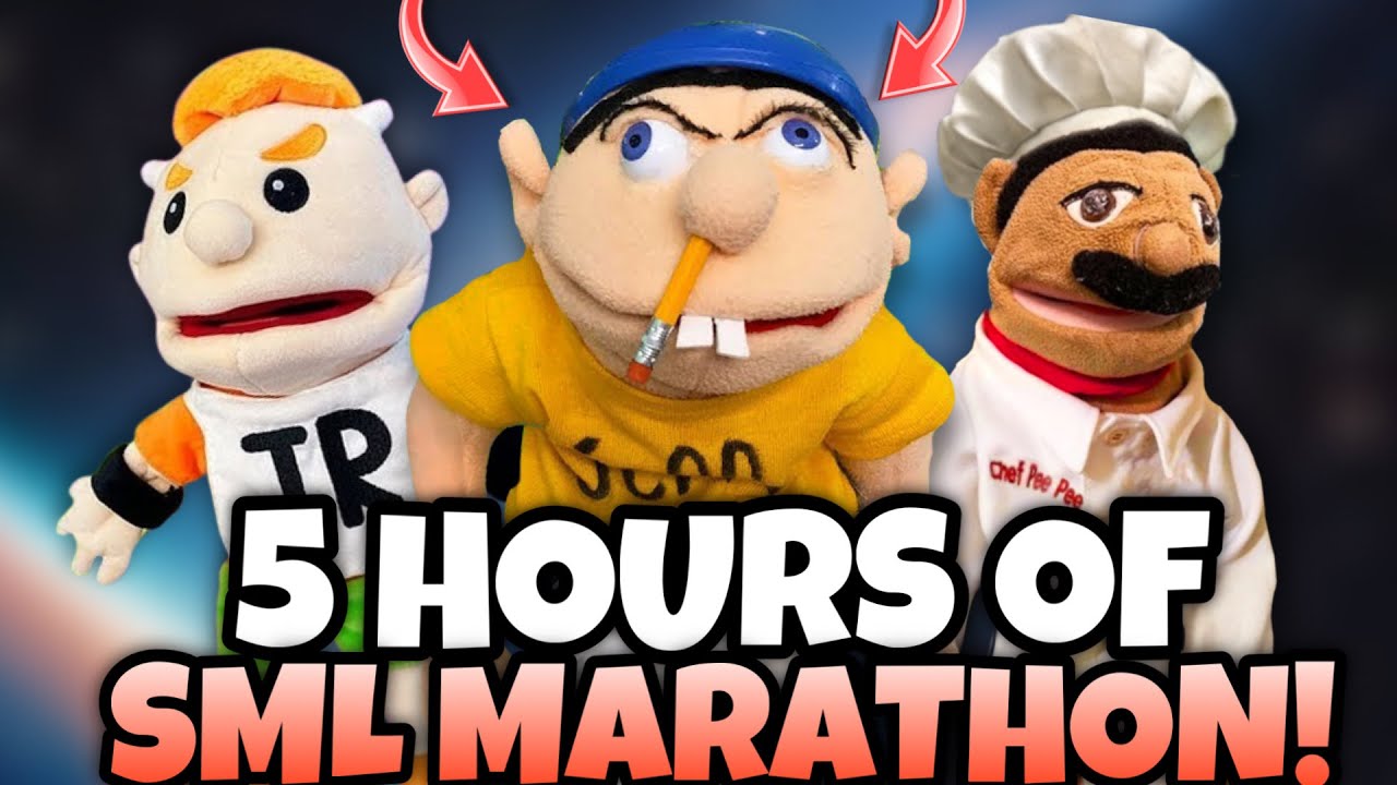 *5 HOURS* OF SML MARATHON! (FUNNIEST JEFFY VIDEOS) - YouTube