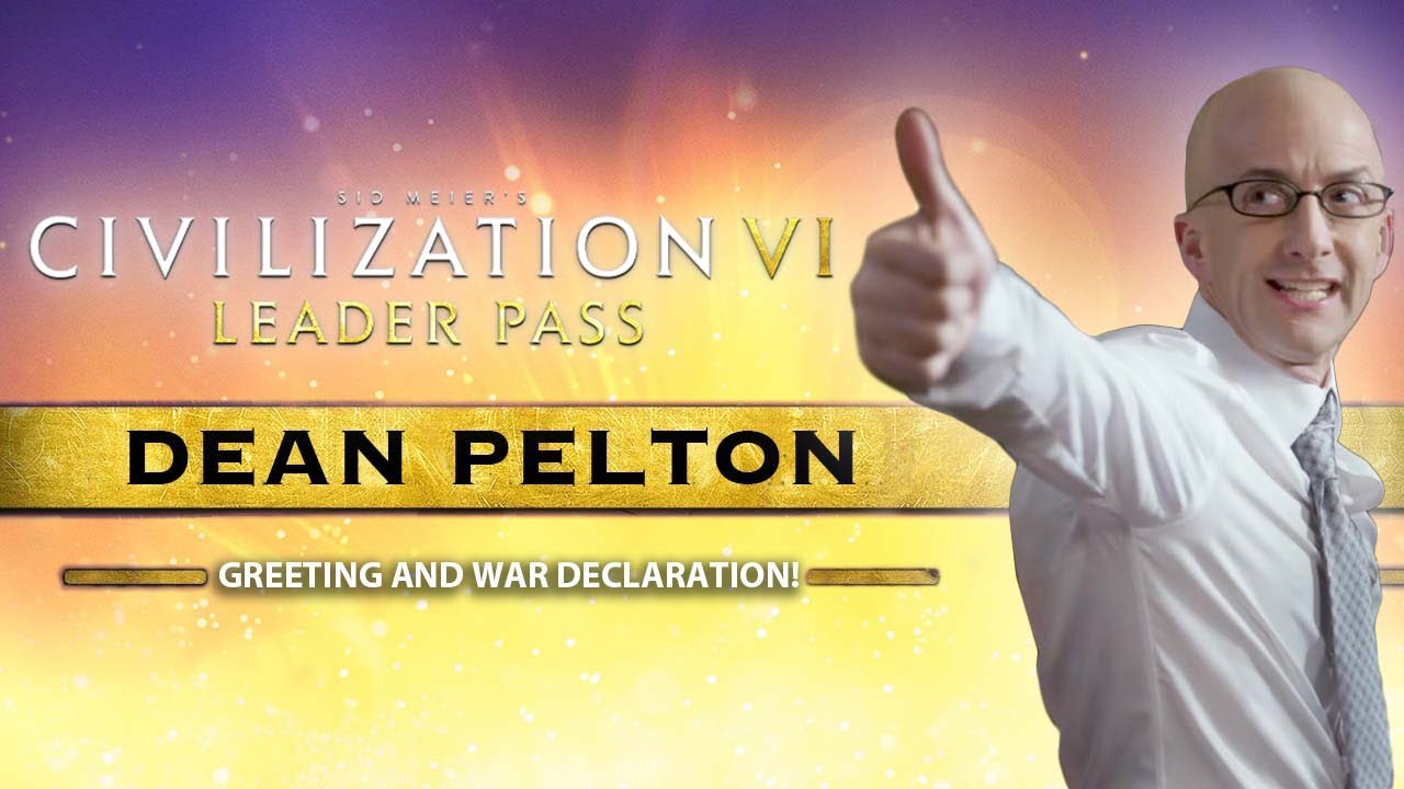 Civilization VI - Community's Dean Pelton Greeting and War Declaration ...