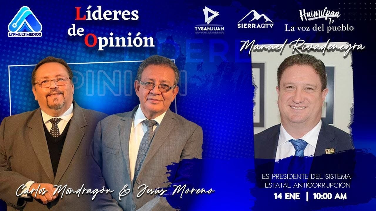 Manuel Rivadeneyra - Lideres de Opinión - YouTube