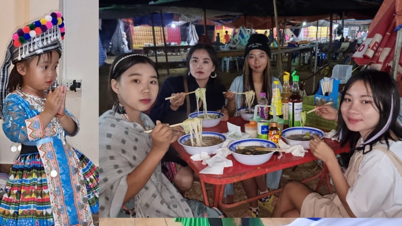 noj qhob piag tshav pob nab nyab thiab paj nra ua tsaug niam tais 3 cev ...