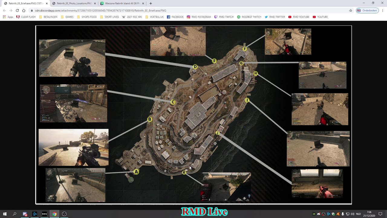COD Warzone : Rebirth Island Easter Egg - YouTube