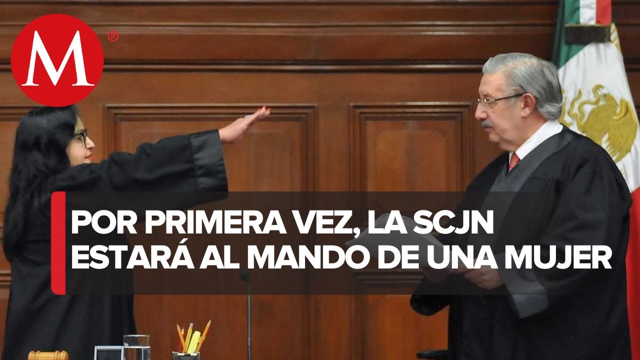 Norma Piña rompe en tercera ronda el techo de cristal en la Corte - YouTube