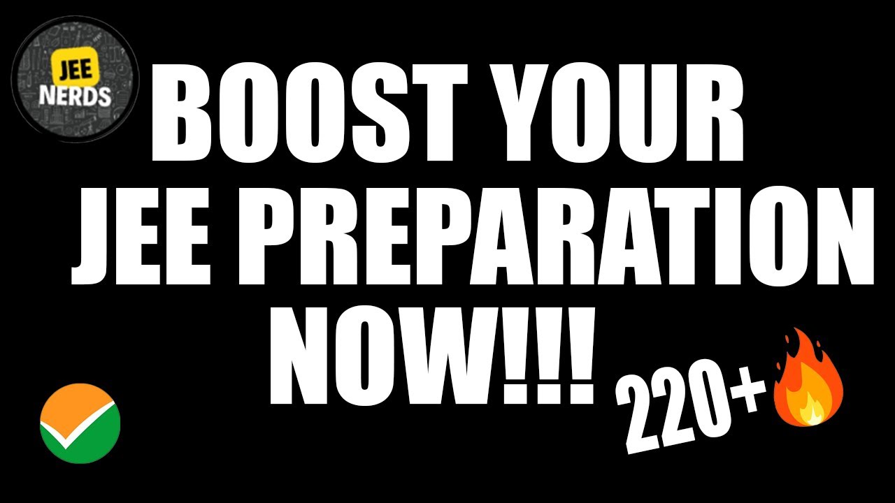 Boost Your JEE Preparation Now!!🔥🔥| Tips and Important Points to keep in mind😎| JEE 2024 | JEE ...