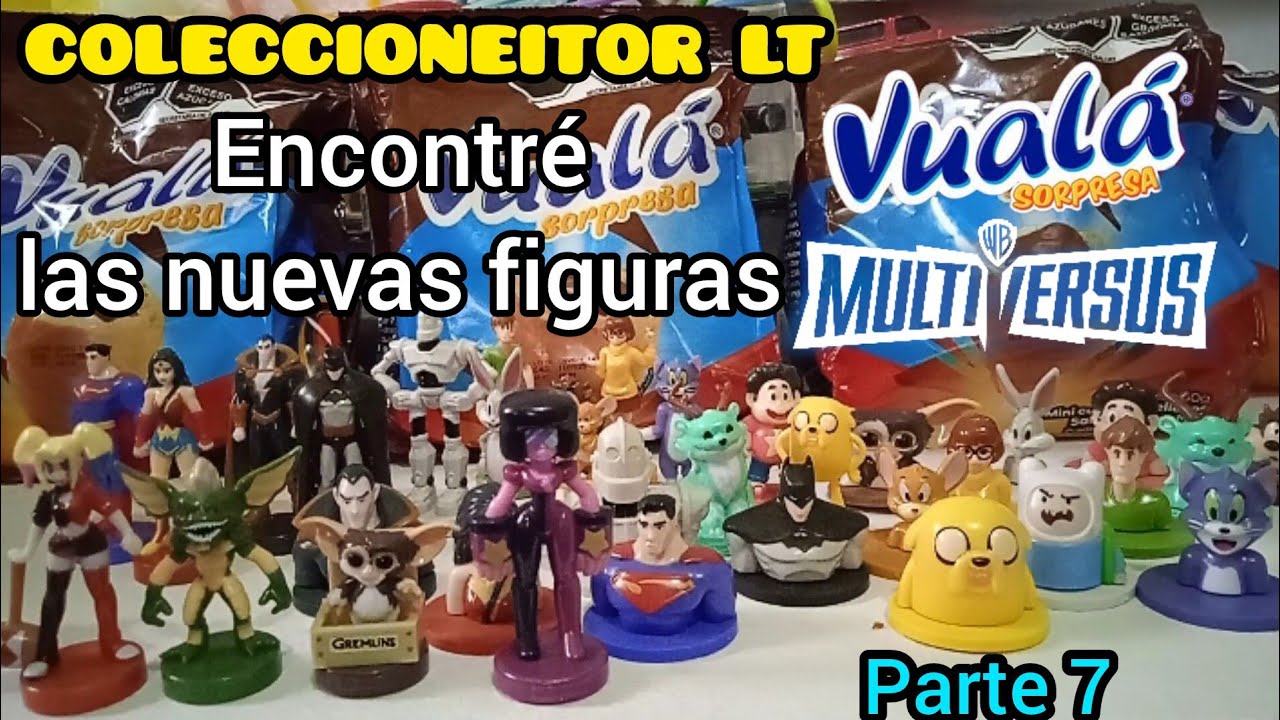 Nuevas figuras de multi versus de vualá sorpresa ~ por fin las conseguí ...