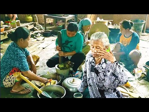 Hajatan Di Jawa Guyub Rukun Rewang Masak Di Dapur Pasti Orang Kota ...