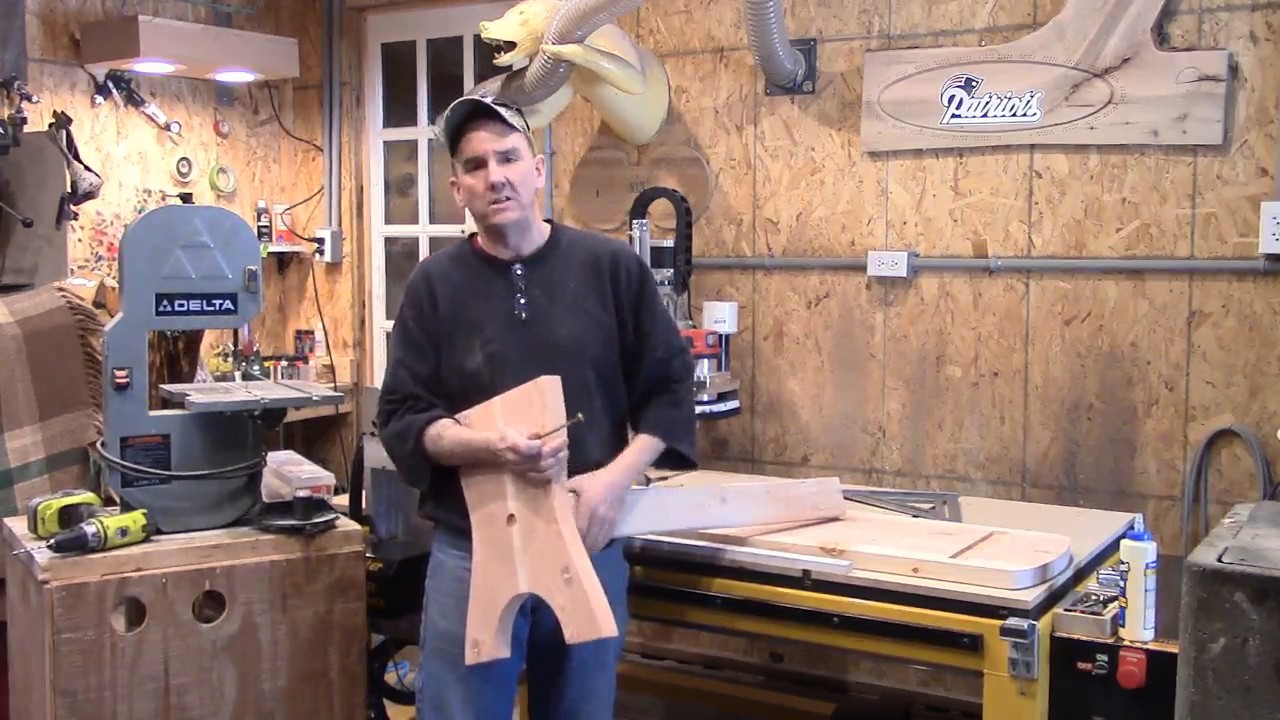 CNC Garden Bench Assembly - YouTube