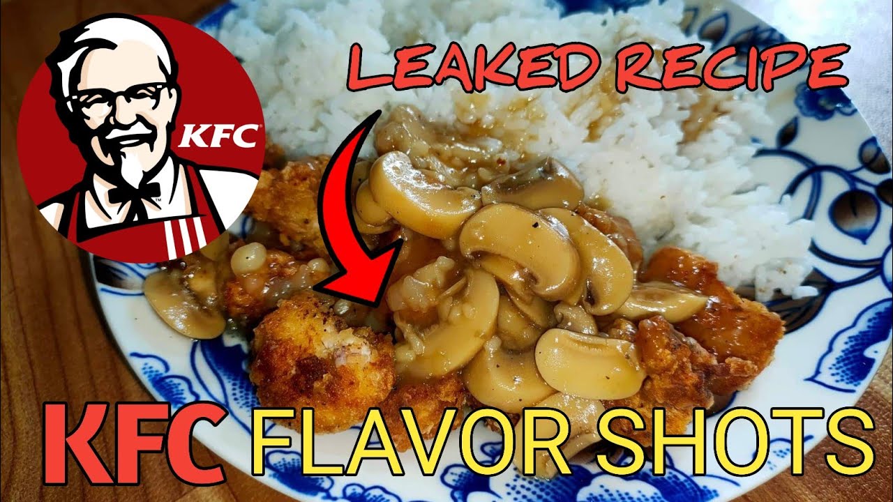 HOW TO MAKE KFC FLAVOR SHOTS AT HOME - YouTube