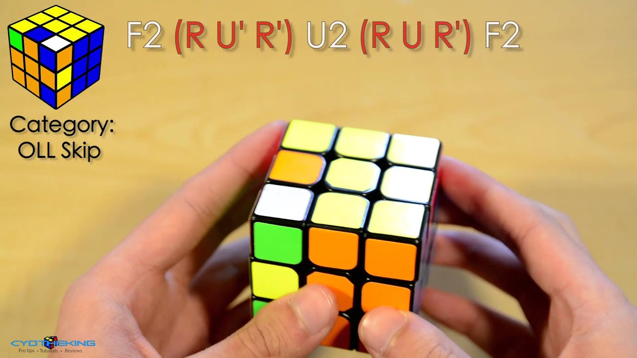 [Alg of the Week #1] A Simple OLL Skip Case - YouTube